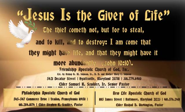 Friendship Apostolic Church of God | StreamSpot